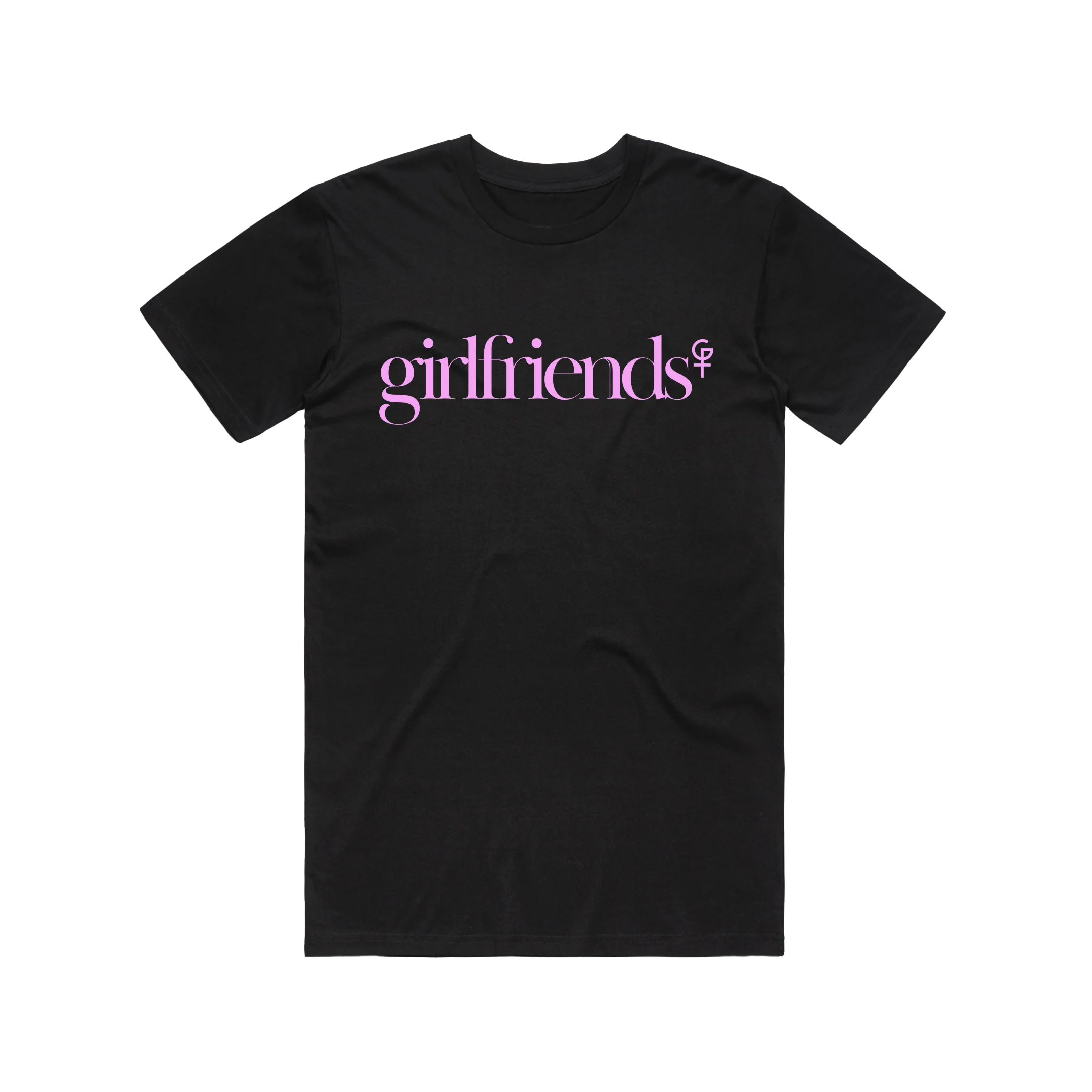Girlfriends - Pink Font Tee